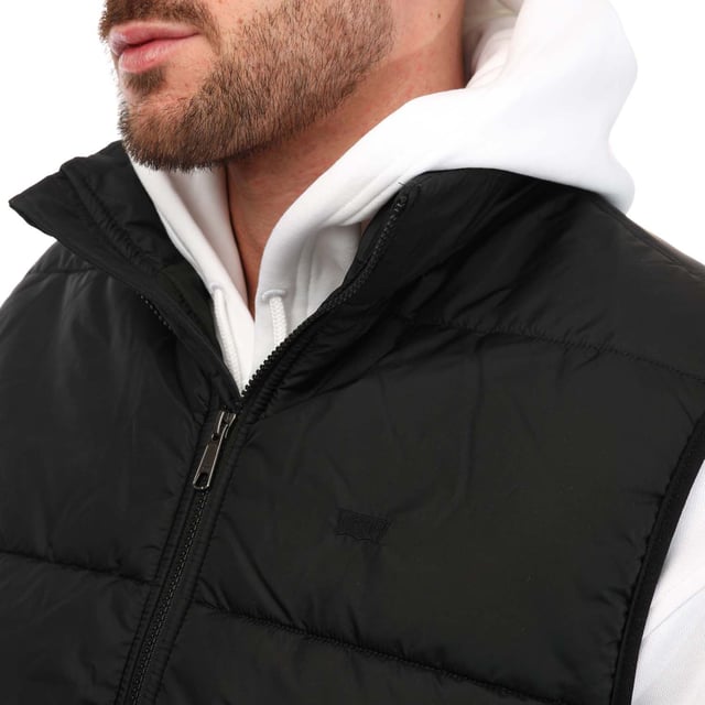 Men's Levis Sunset Vest in Black