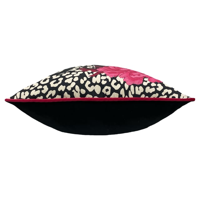 Serpentine Animal Print Feather Filled Cushion