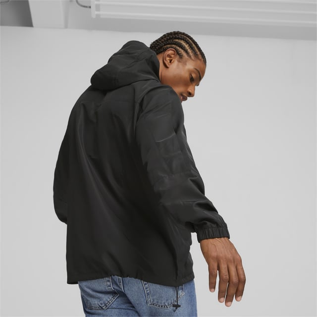 PUMA Mens Hooded Windbreaker