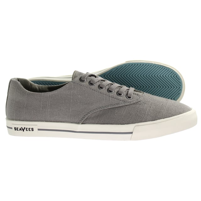 Seavees Hermosa Mens Grey Plimsolls