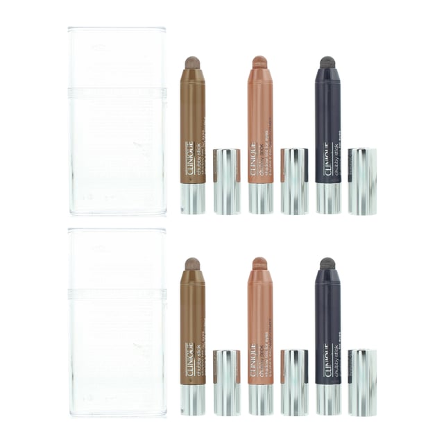 Clinique Chubby Stick Eye Shadow Trio 3 Piece Gift Set: 3 x 3g x 2