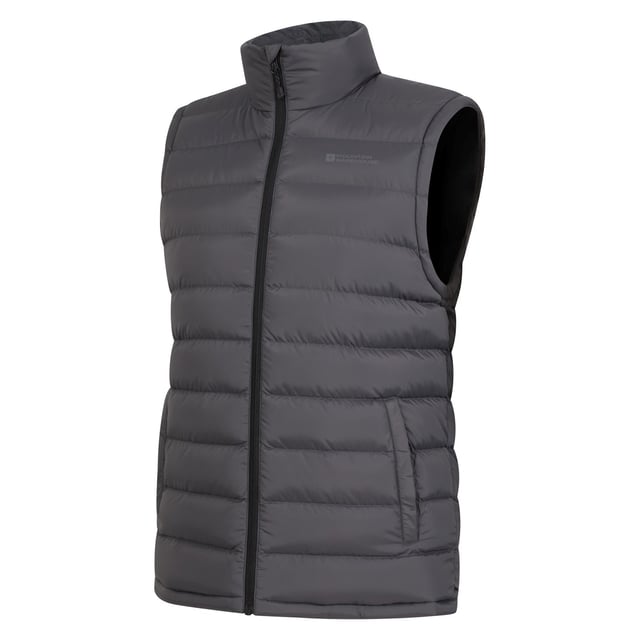 Mountain Warehouse Mens Seasons II Padded Gilet (Charcoal)