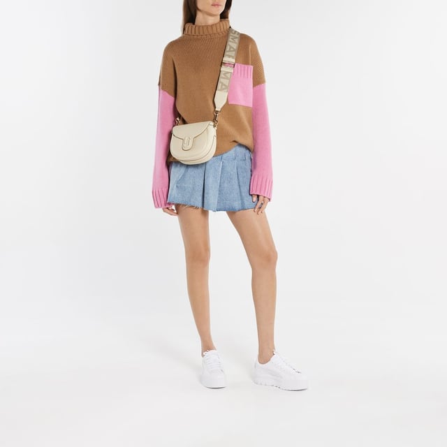 The Small Saddle Tasche - Marc Jacobs - Leder - Weiß