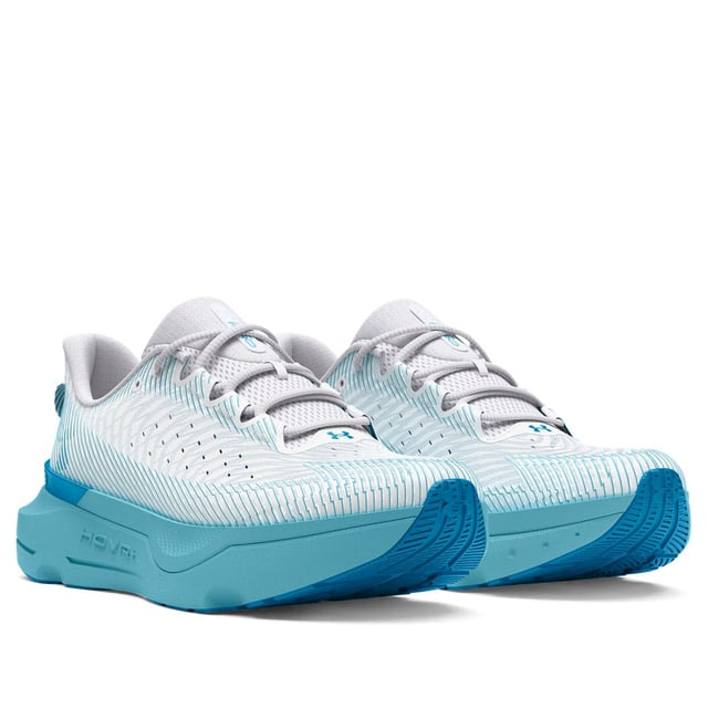 Men's Under Armour Infinite Pro Fire & Ice Running Shoes in White