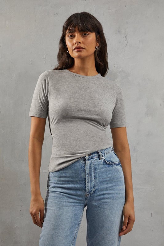 Twist Back Jersey Tshirt