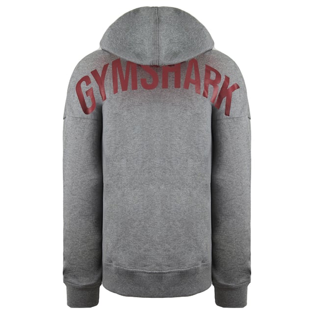 Gymshark Logo Mens Grey Track Jacket