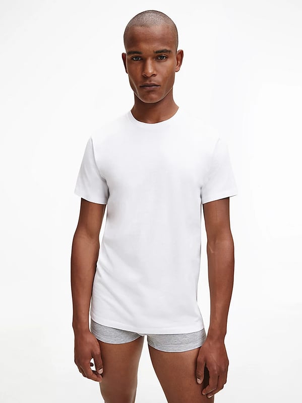 Calvin Klein Men's Crew Neck T-Shirt 3 Pack
