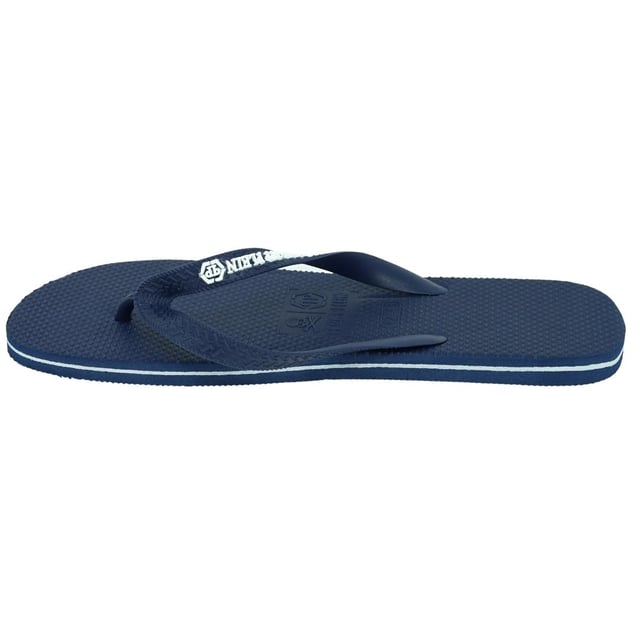 Philipp Plein Marke Logo Navy Flip Flops