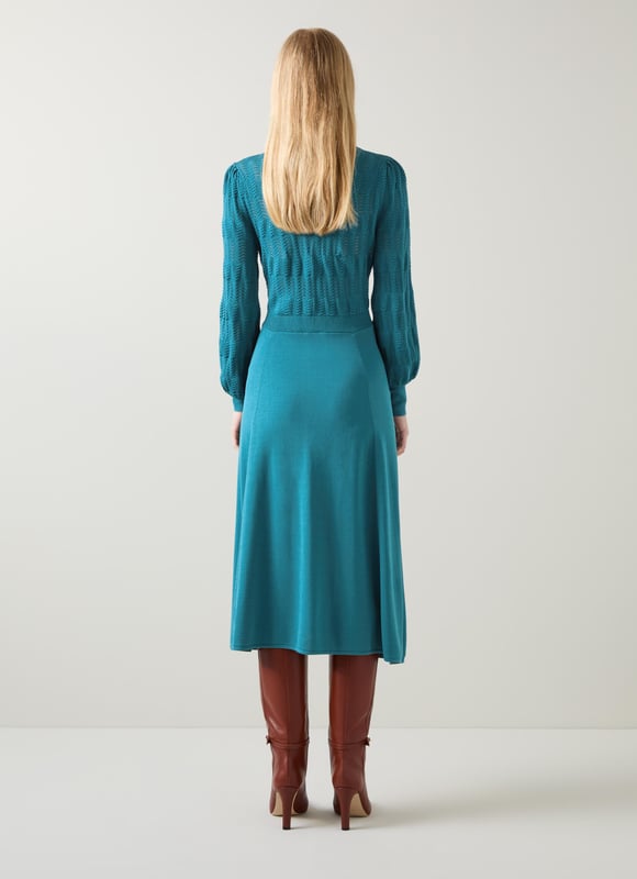 LK Bennett Susannah Dresses, Teal
