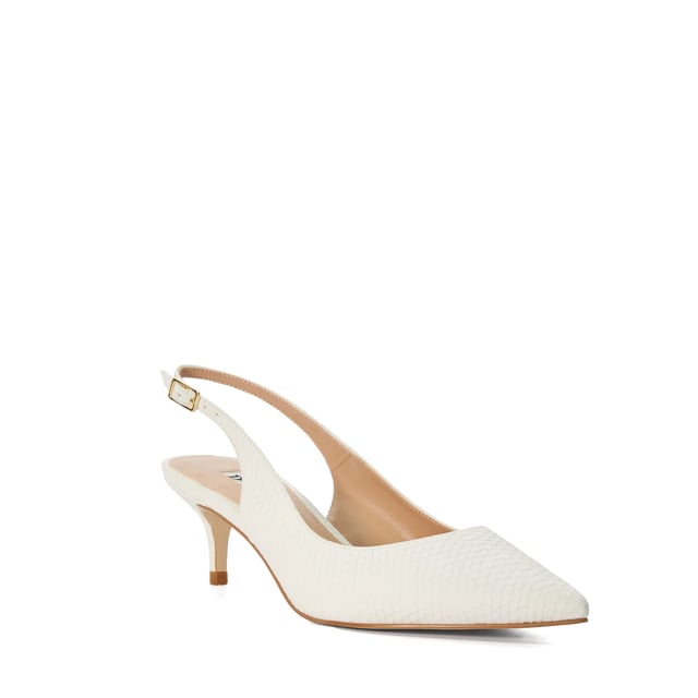 Dune Ladies Cassino - Heeled Slingback Courts