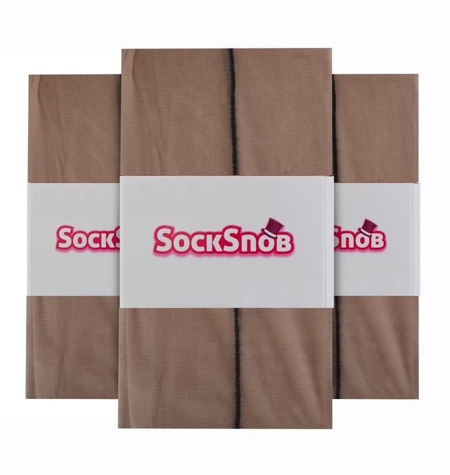 Sock Snob - Womens Vintage Seamed Tights | 3 Pair Multipack | 40 Denier ...