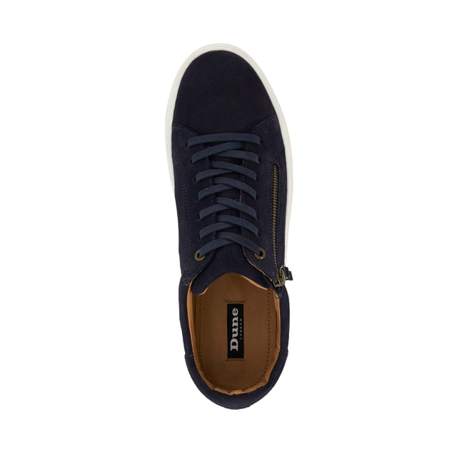 Dune Mens Tott - Suede Cupsole Trainers