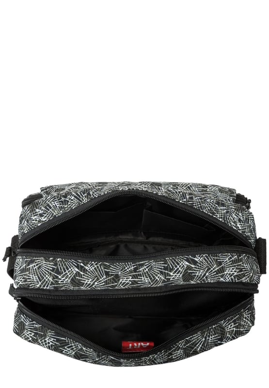 Multi Pocket Nylon Crossbody Bag