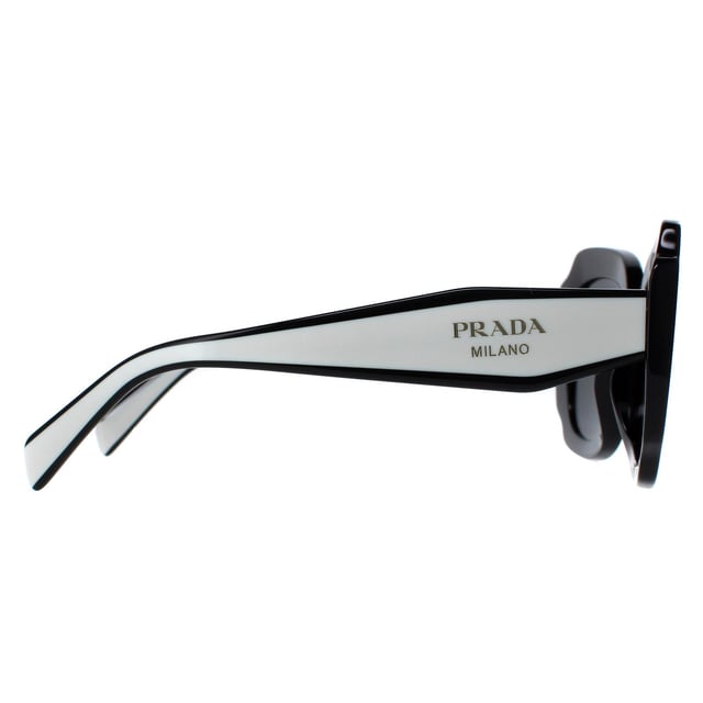 Prada Square Womens Black and White Dark Grey PR16YS