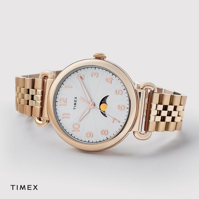 Timex Model 23 dameshorloge Goudkleurig TW2T89500