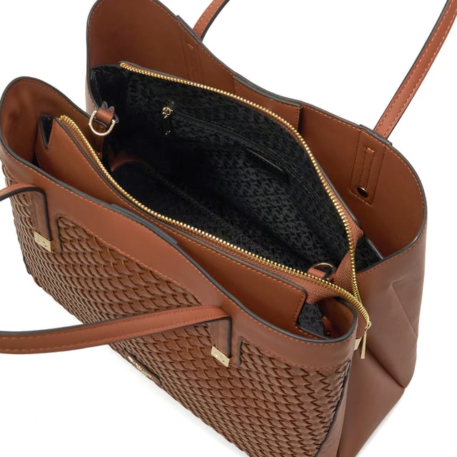 Dune Accessories Deave - Textured Double Grab Handle Tote Bag