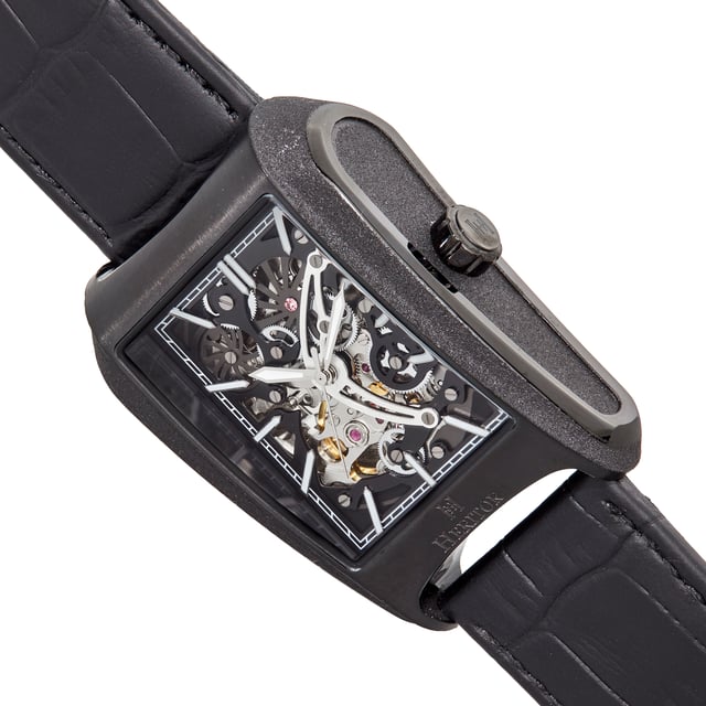 Heritor Automatic Wyatt Skeleton Watch
