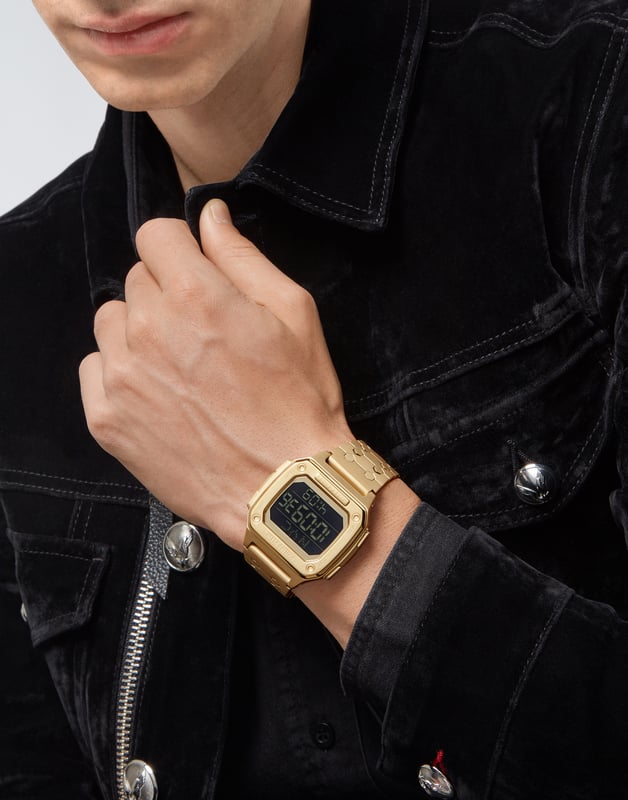 Philipp Plein Hyper $hock Unisex's Gold Watch PWHAA0621