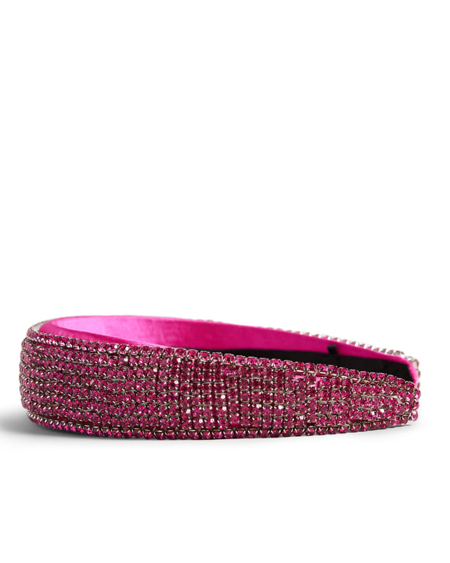 Ted Baker Glitzma Embellished Diamante Headband, Purple
