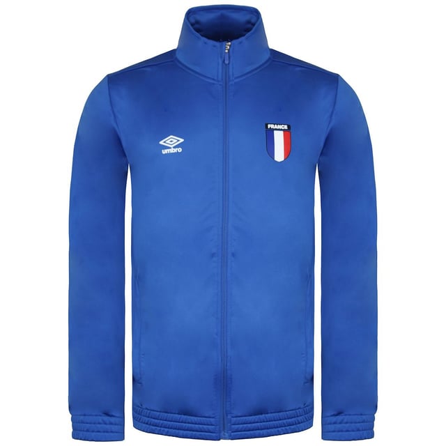 Umbro France Tricot Mens Royal Blue Track Jacket