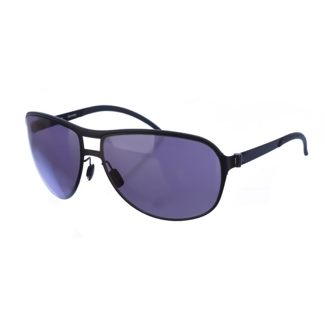 Men's oval-shaped metal sunglasses M1048