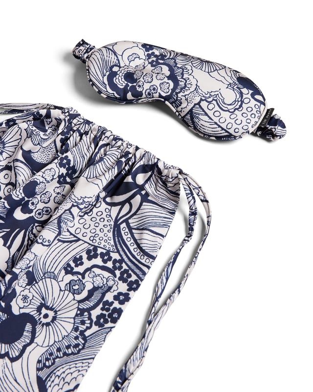 Ted Baker Tinly Summer Bloom Floral Travel Set, Natural