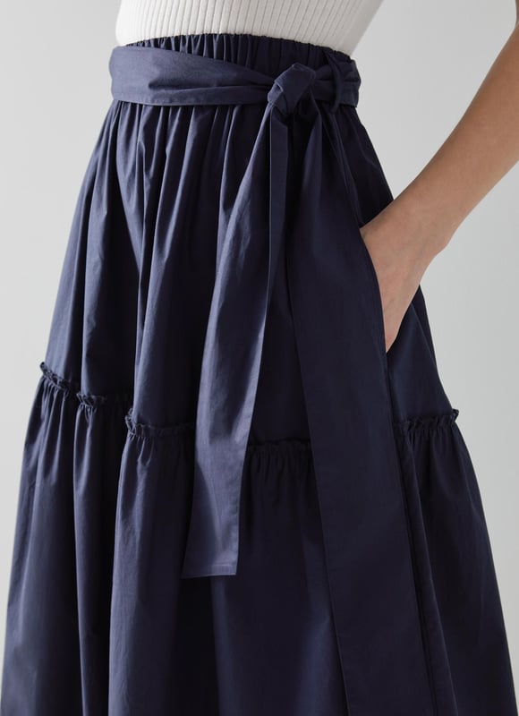 LK Bennett Rego Skirts, Navy