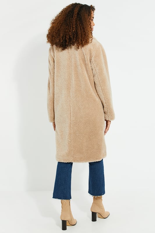 Stone 'Bear' Borg Single Breasted Overcoat