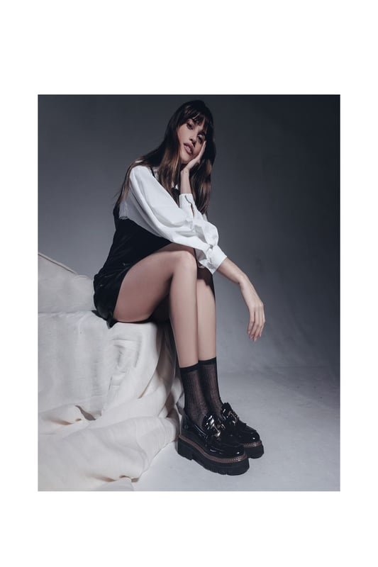 'Damiya' Black Patent