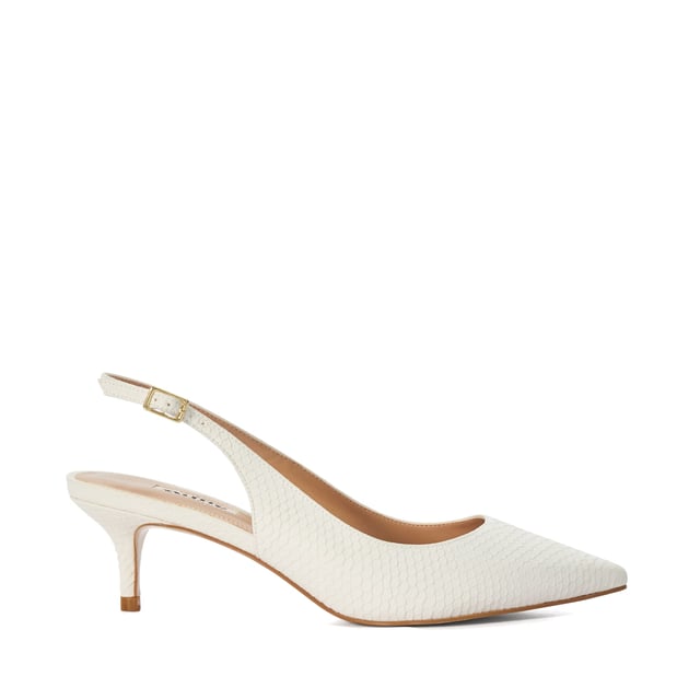 Dune Ladies Cassino - Heeled Slingback Courts