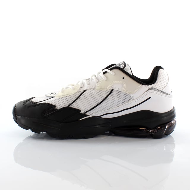 Puma Cell Ultra MDCL White Black Low Lace Up Mens Trainers 370850 03