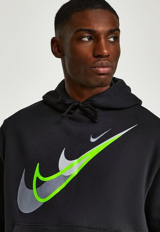 Nike Standard Issue Moto Overhead Tracksuit in Black