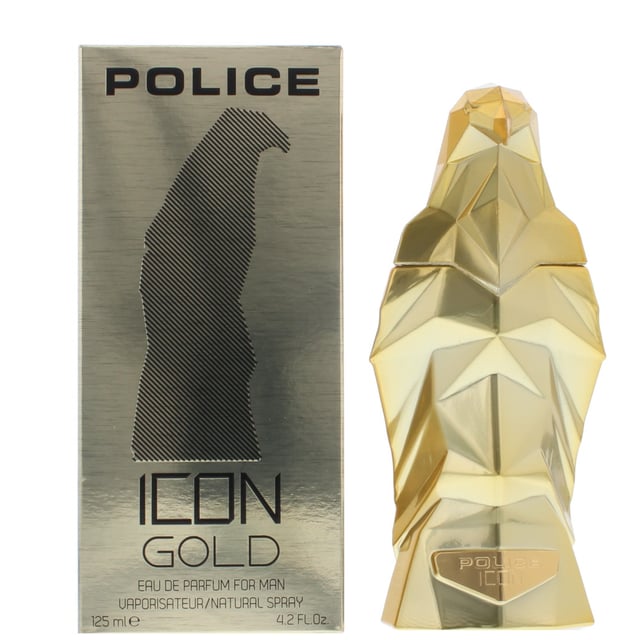 Police Icon Gold Eau de Parfum 125ml Spray For Him