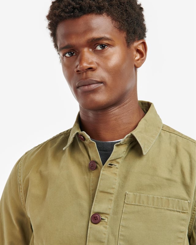 Barbour Washed Mens Overshirt