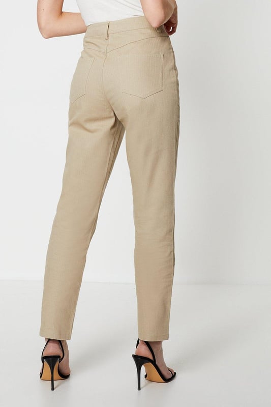 Tapered Leg Twill Trouser
