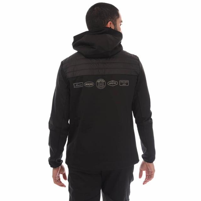 Men's Mercier Dynamic Track Top in Black