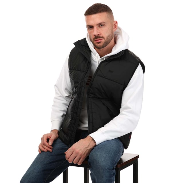Men's Levis Sunset Vest in Black
