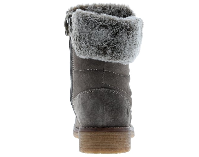 Hush Puppies Womens Boots Ankle Water Resistant Leather florence Lace ...