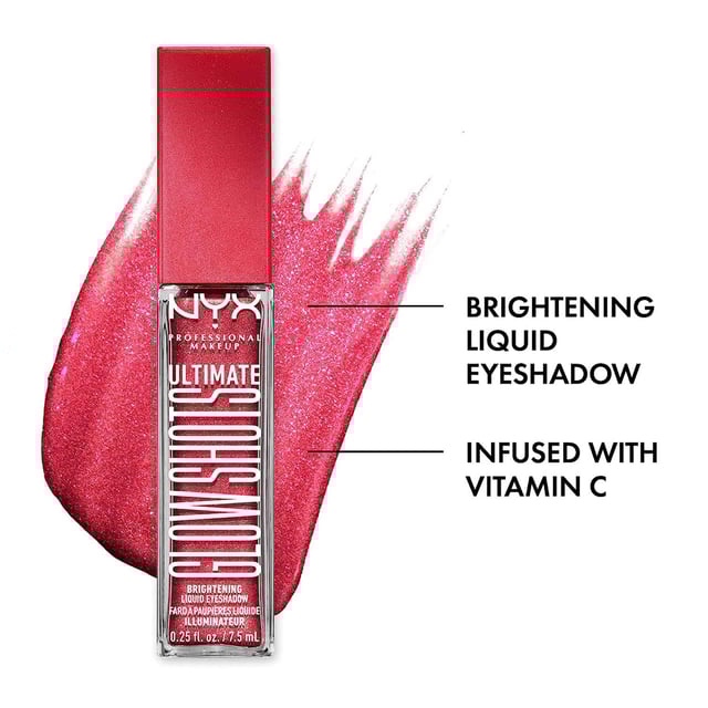 NYX Professional Makeup Ultimate Glow Shots Liquid Eye Shadow for ...