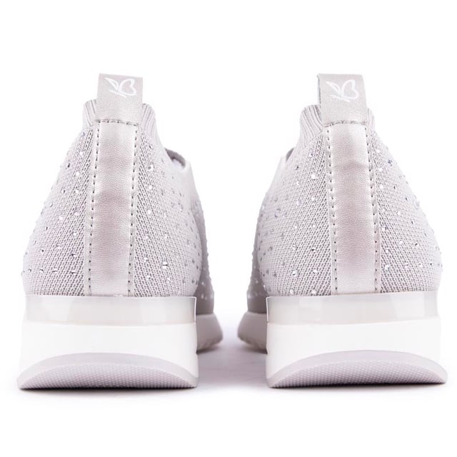 Caprice Sequin Slip Trainers