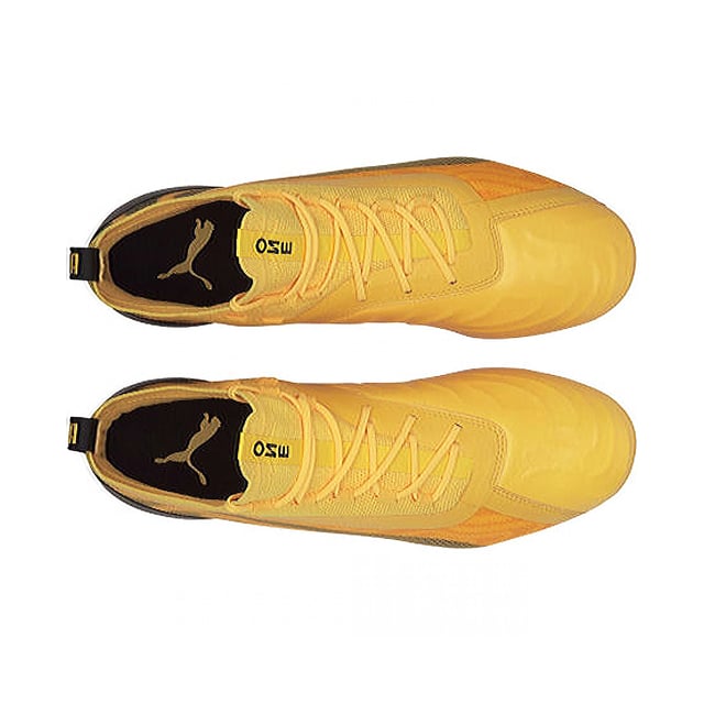 Puma One 20.1 FG/AG Mens Yellow Football Boots