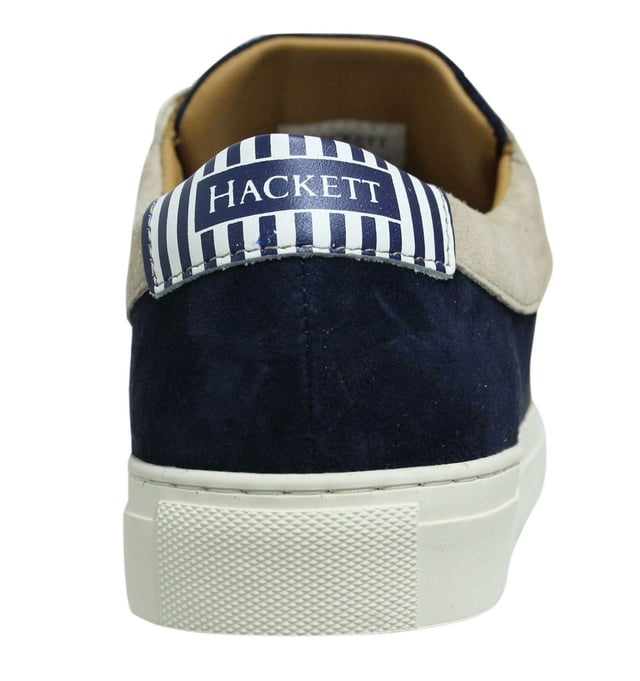 Hackett London Hunt Heren Navy Trainers