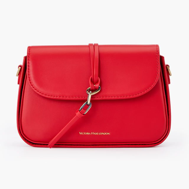 Victoria Hyde Handbag Flower in Red