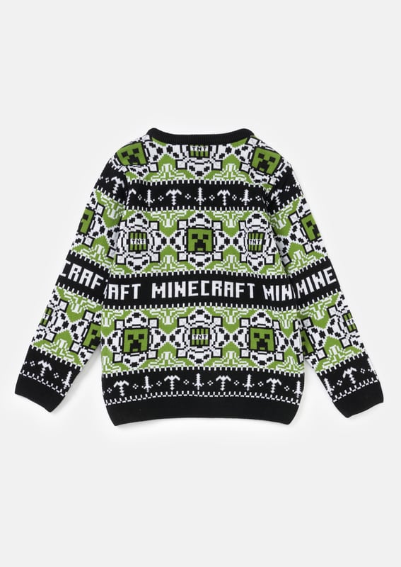 Mikey Minecraft Green Jumper