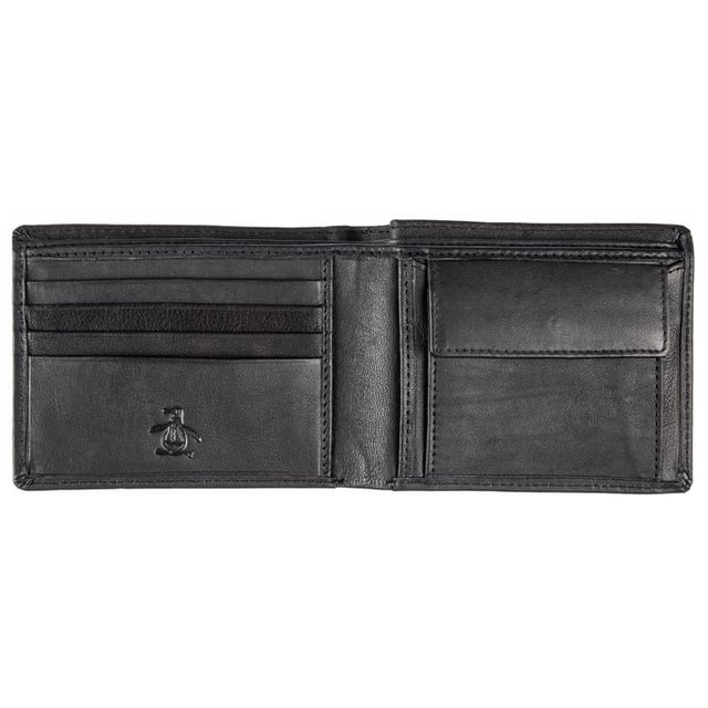 Accessories Original Penguin Frederick Boxed Wallet in Black