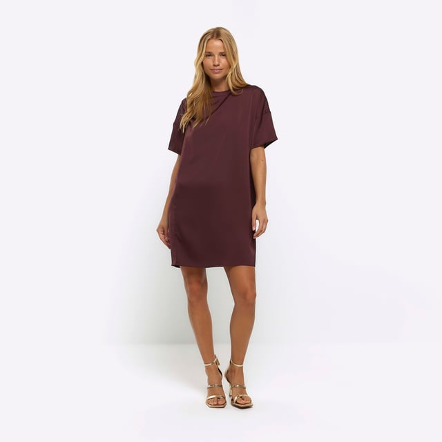 brown dress river island