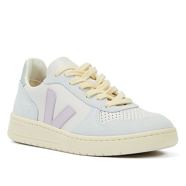 Veja V-10 Parme/Menthol Women's Pink Trainers