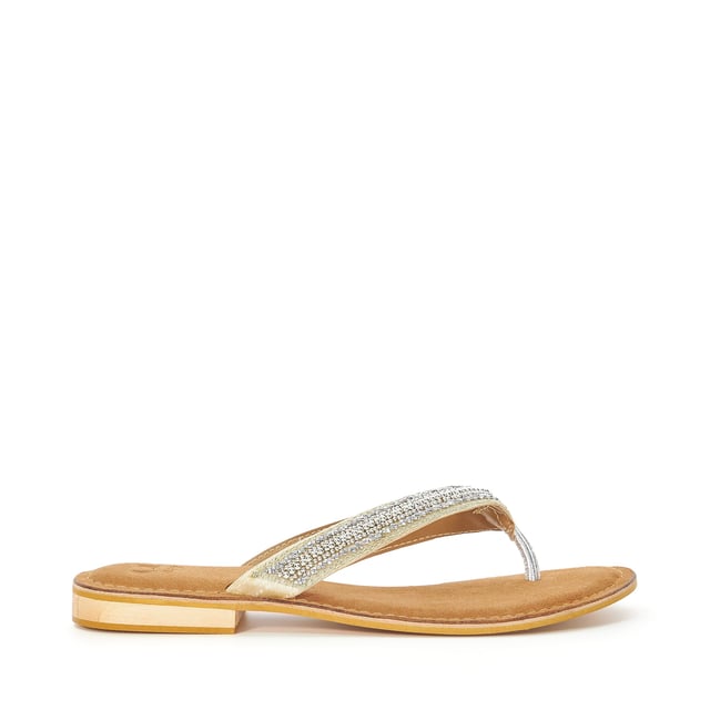 Dune Ladies Labyrinth - Embellished Toe Post Sandals