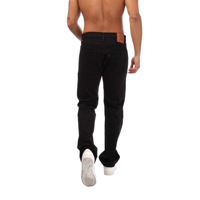 Men's Levis 501 Original Fit Jeans in Black