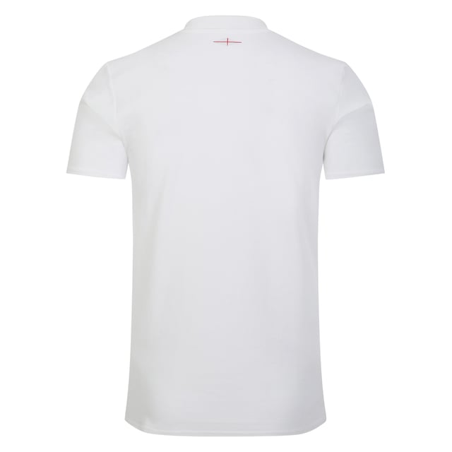 Umbro Mens 23/24 England Rugby CVC Polo Shirt (Brilliant White/Foggy Dew)